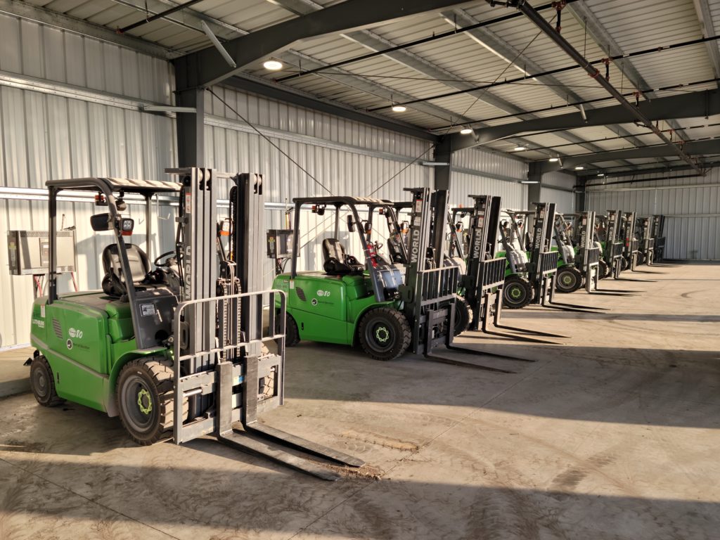 Electric Lithium Battery Forklift by World – XL Lifts